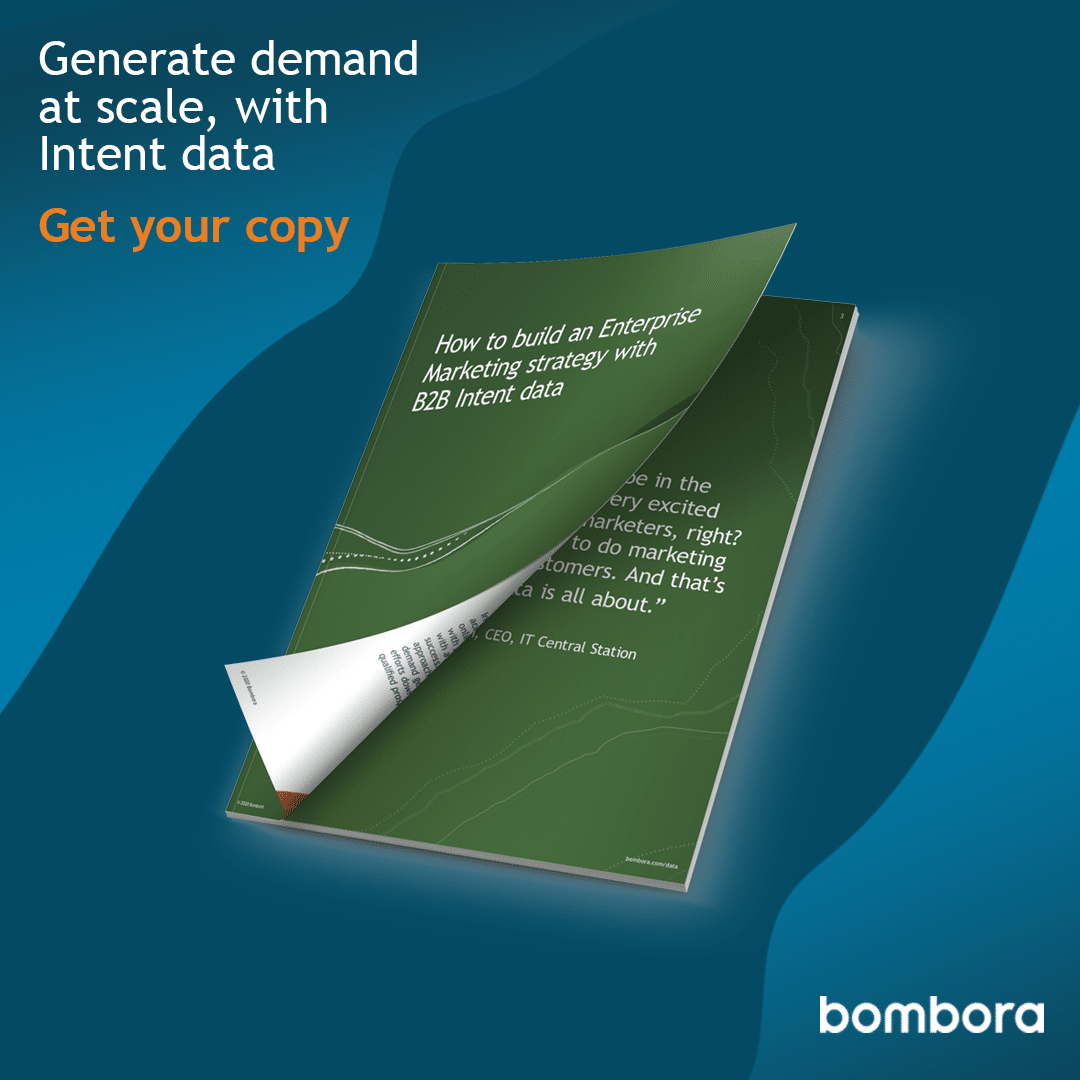 How to build an Enterprise Marketing strategy with B2B Intent data - Bombora
